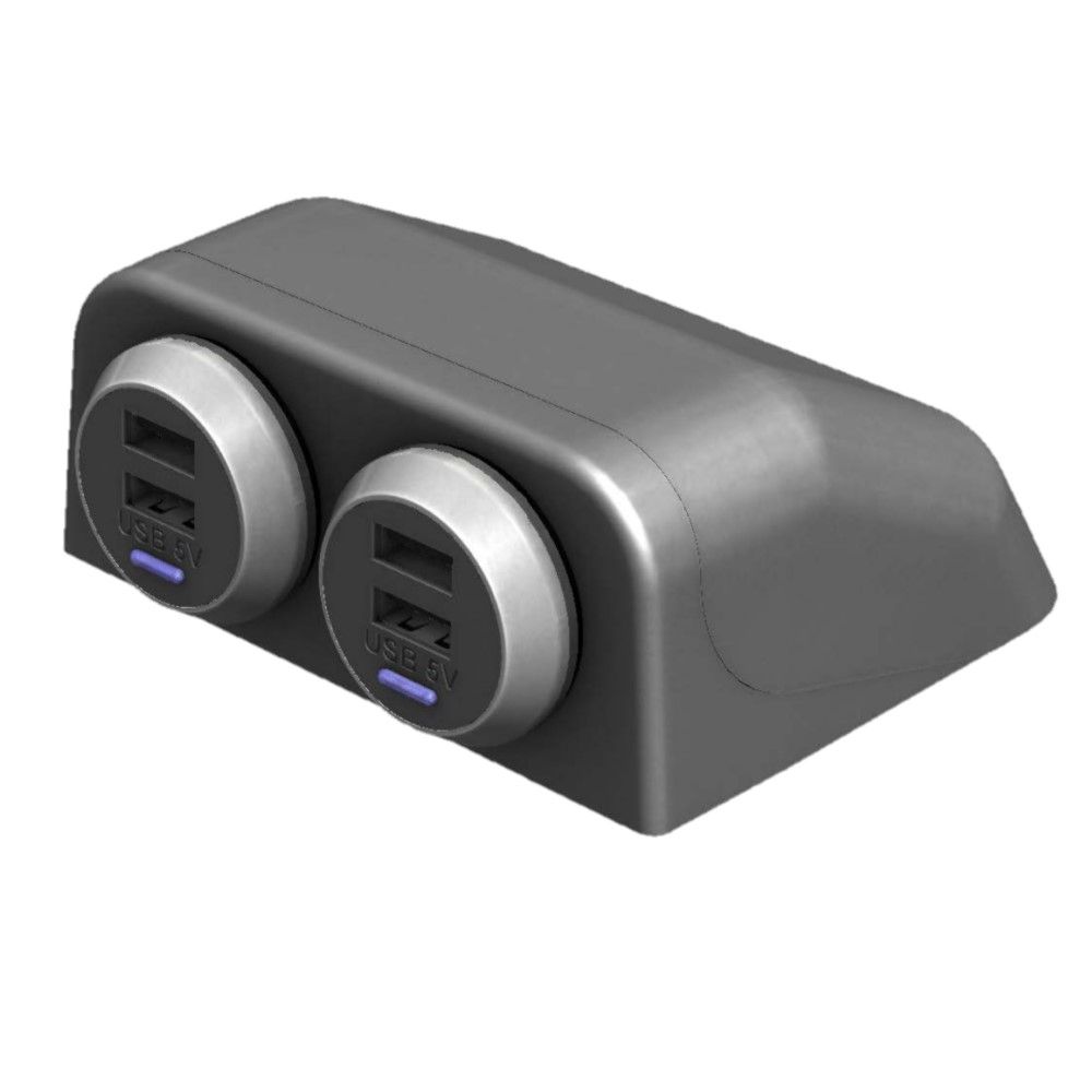 Alfatronix Table Mounting Pod for USB Chargers - USB-TPOD