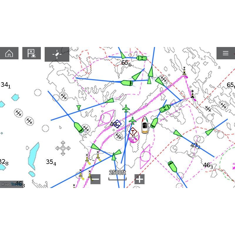Raymarine AIS700 Class B Transceiver with Antenna Splitter - E70476